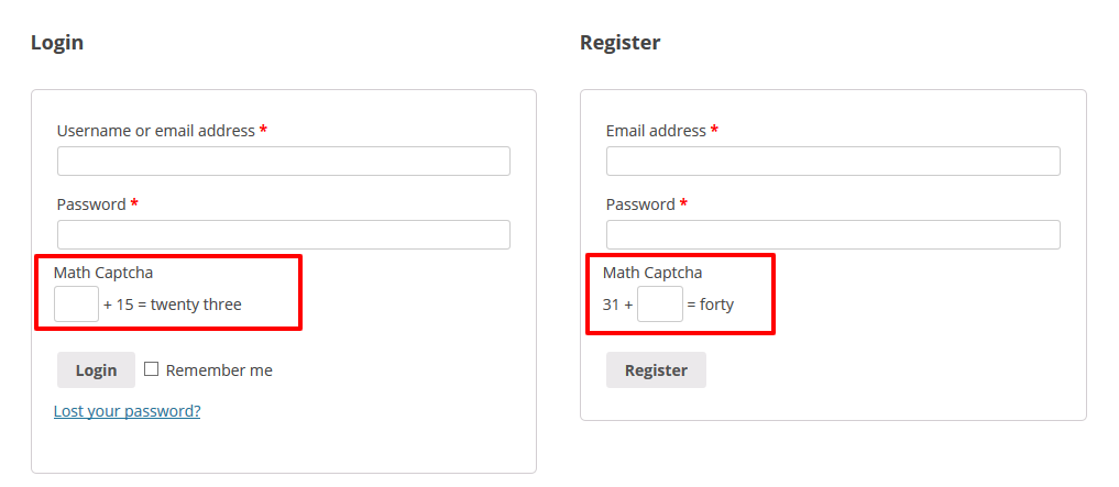 Math Captcha For Woocommerce Wpeliteplugins